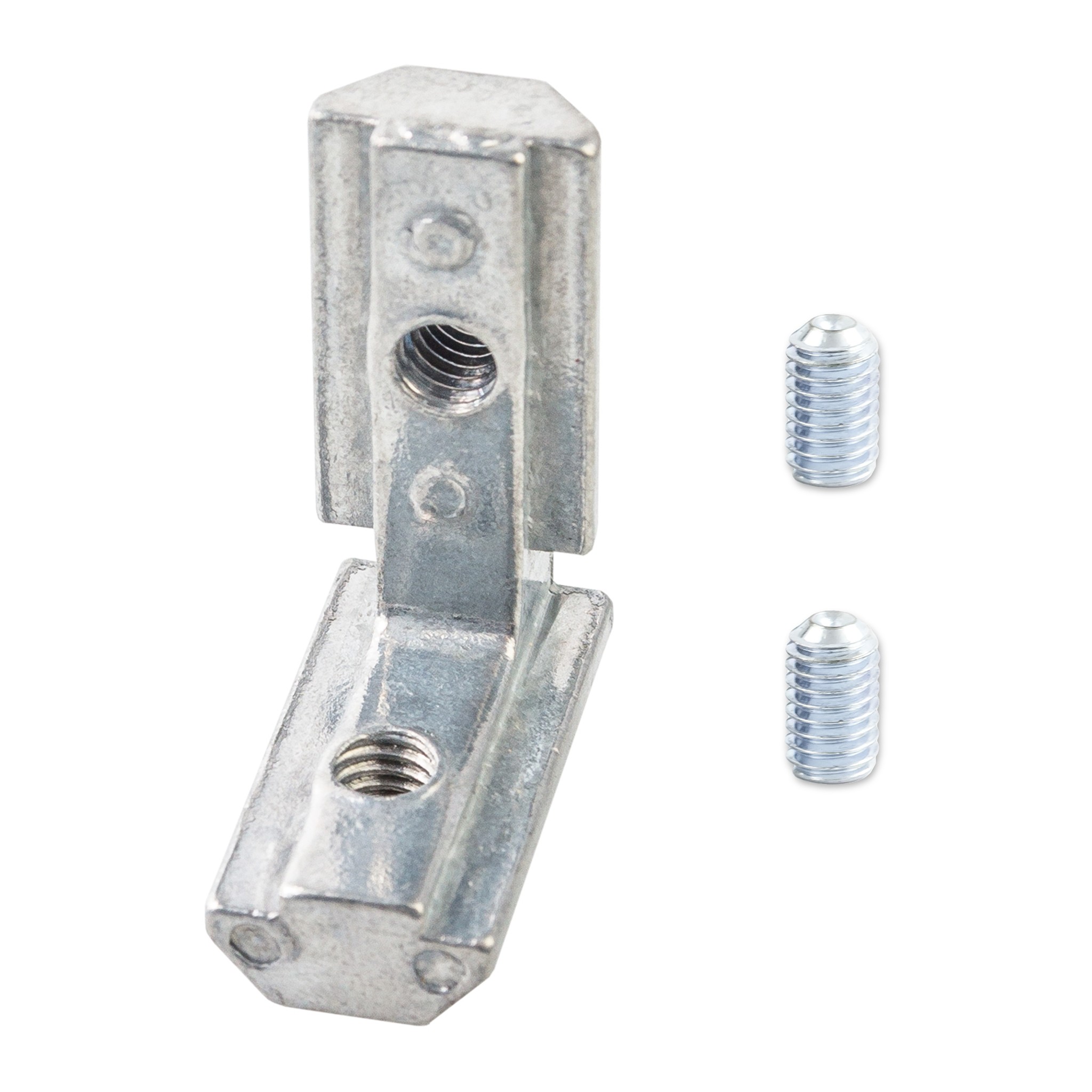 L-Shaped EXTERNAL Thread Interior Corner Joint Bracket with M6 Scre...