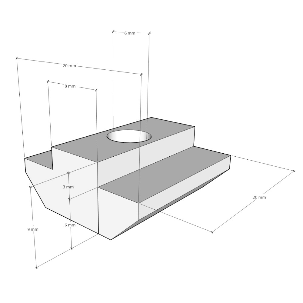 Adjustment Angle Connector with Accessories (for 4040 Aluminium T-S...